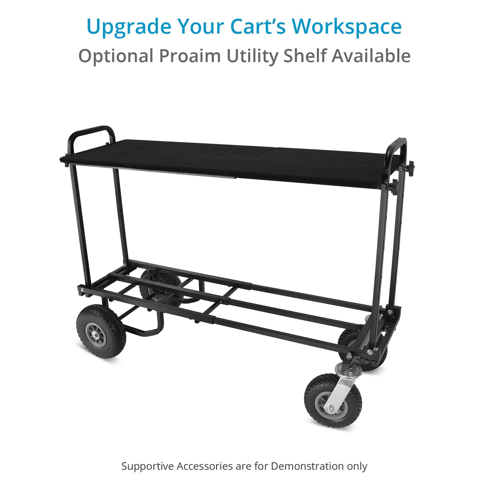Proaim Vanguard Foldable Utility Cart w Garden | Proaim USA
