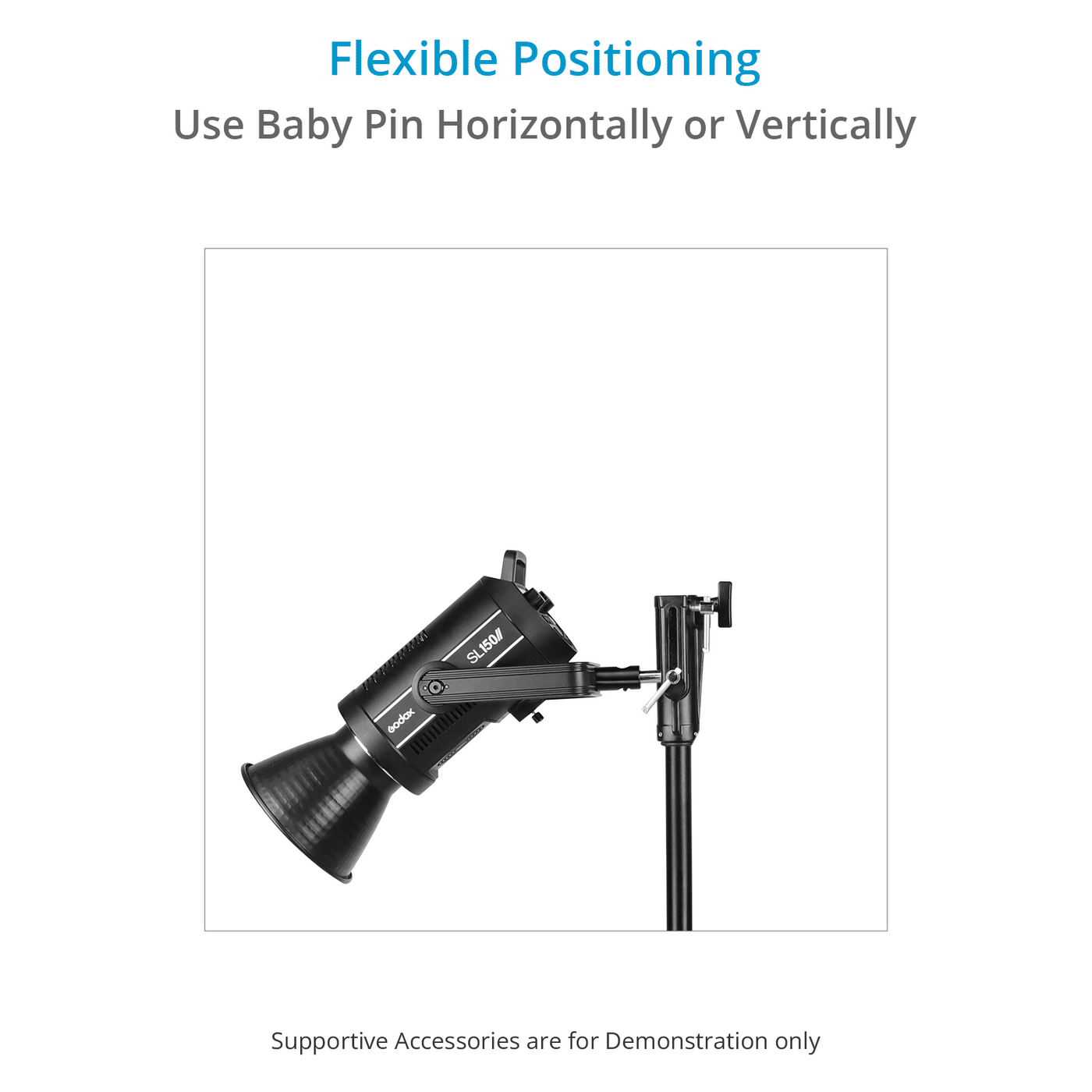 Proaim 6.8’ Low Ninja Double Riser Combo Stand for Light Fixtures ...