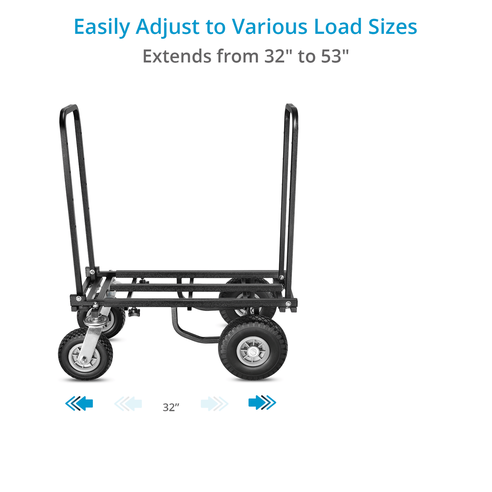 Proaim Vanguard Foldable Utility Cart w Garden | Proaim USA