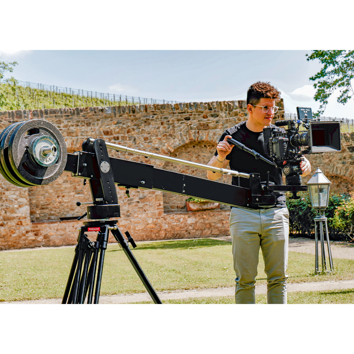 Proaim Comet Mini 4.5ft Euro/Elemac Camera Jib/Crane | 50kg / 110lb Pa