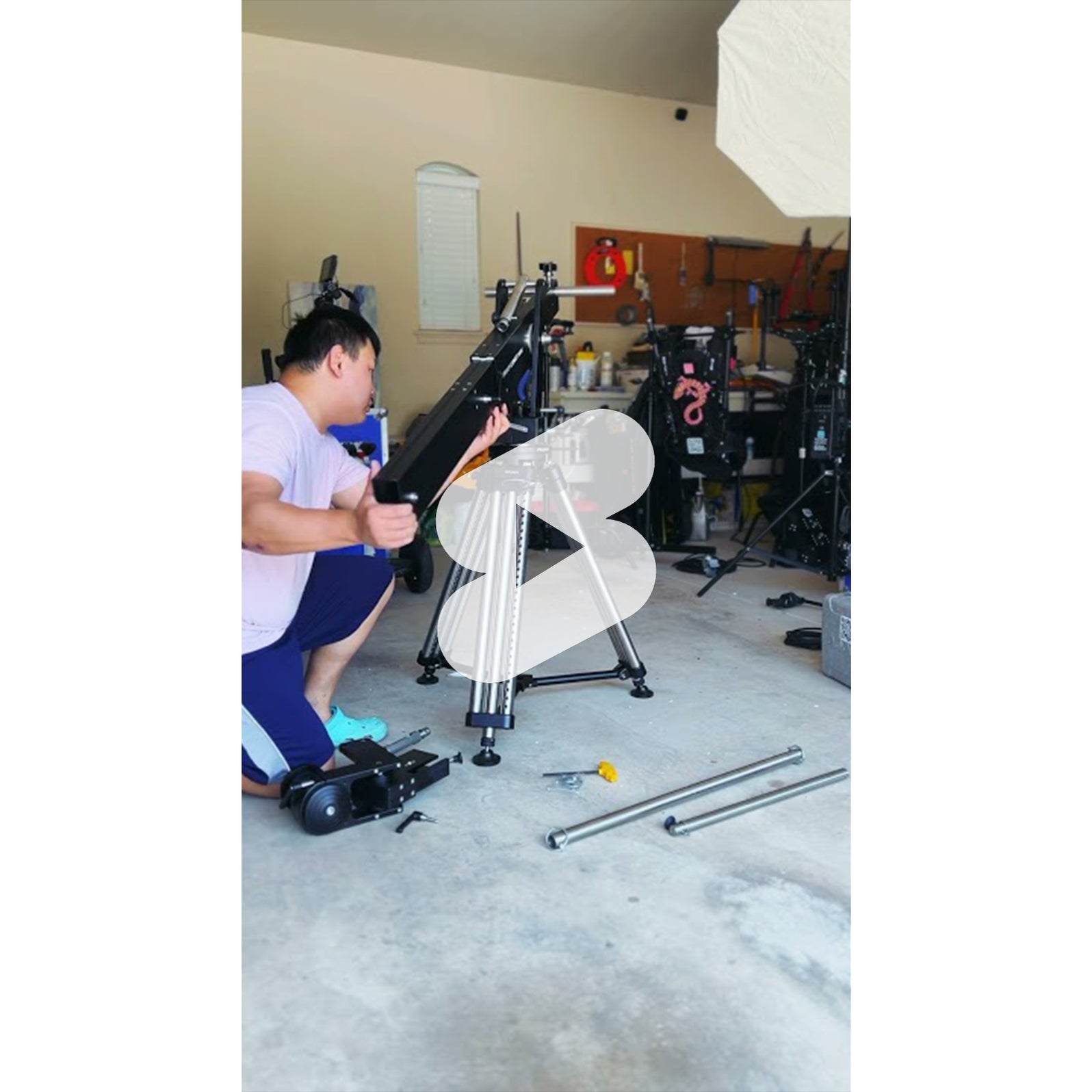 Proaim Comet Mini 4.5ft Euro/Elemac Camera Jib/Crane | 50kg / 110lb Pa