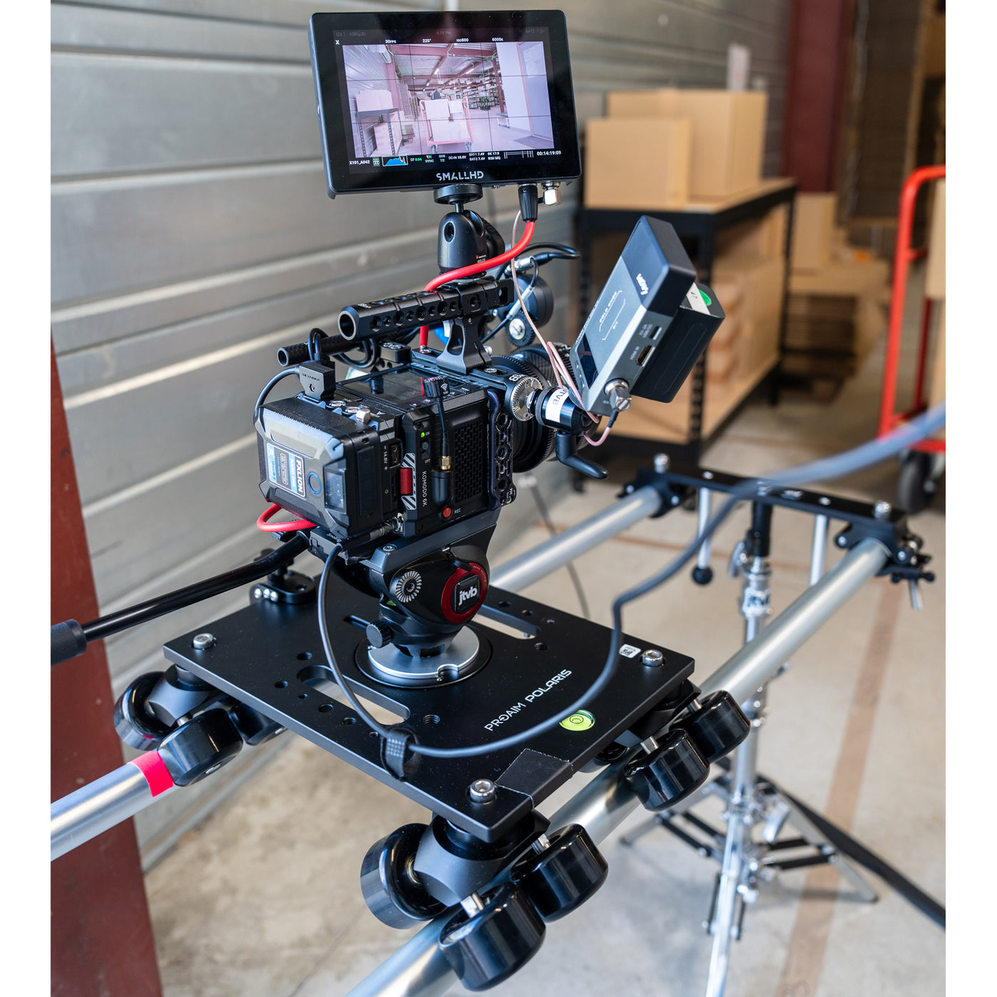 Proaim Polaris Portable Camera Dolly with Universal Track Ends