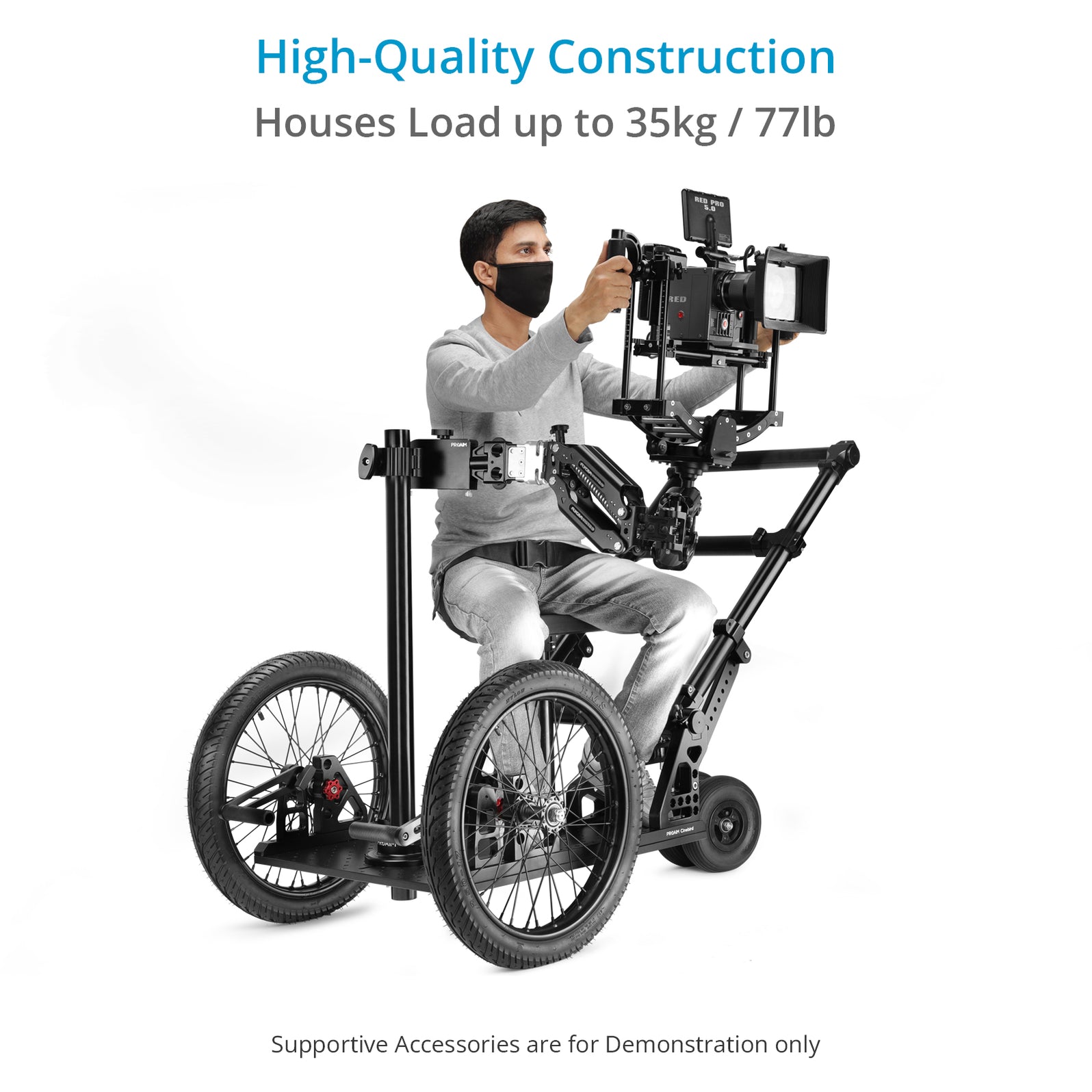 Flycam Equator 3-Axis Handheld Camera | Proaim USA