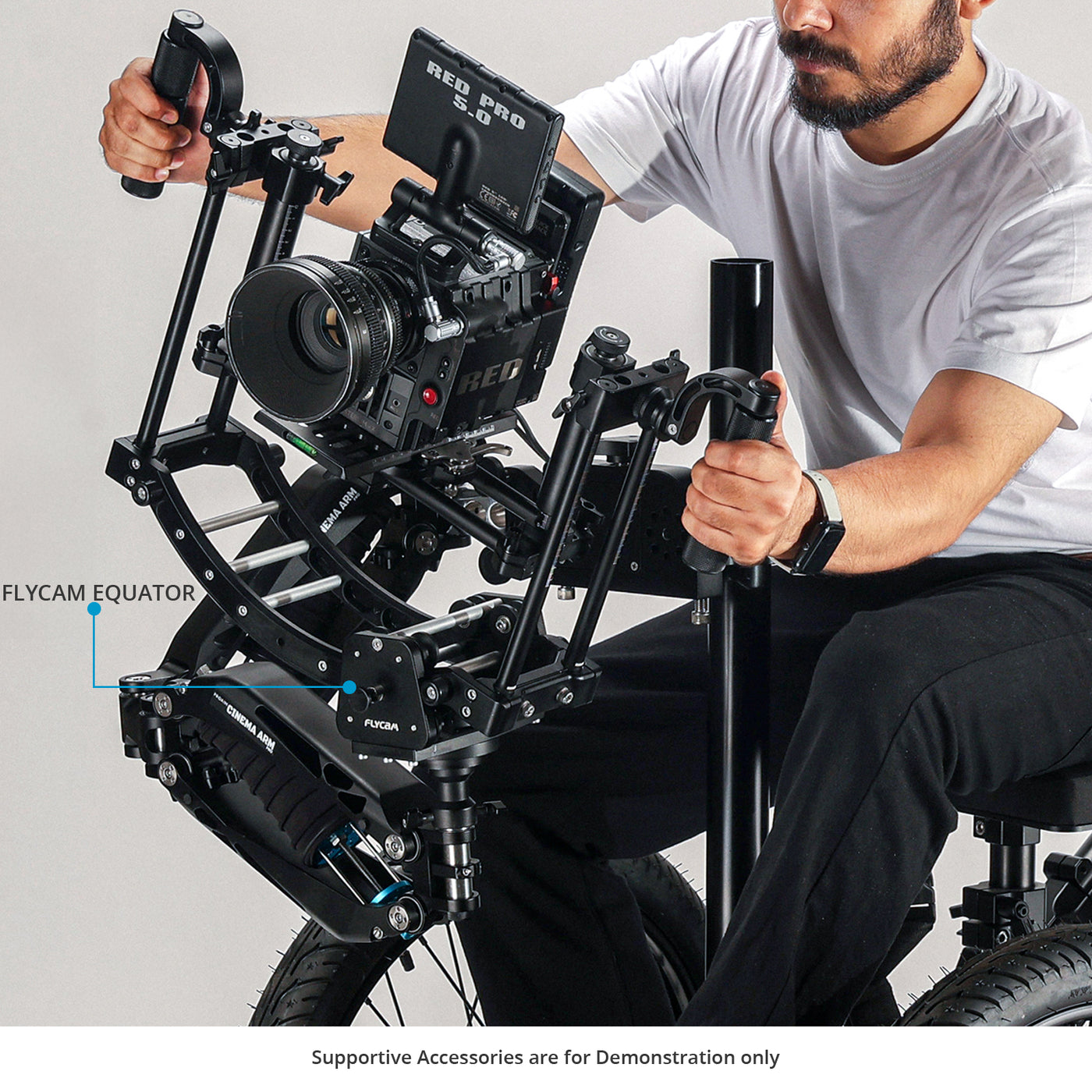 Flycam Equator 3-Axis Handheld Camera Stabilizer for 35kg / 77lb Camer