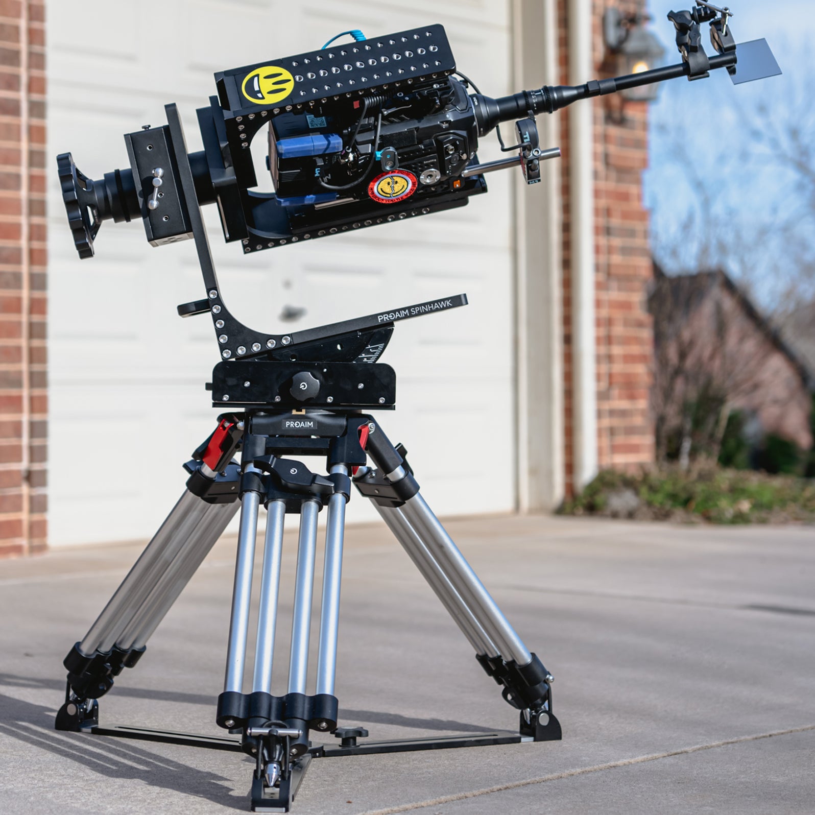 Proaim Spinhawk Professional 360° Rolling Video Camera Head for Filmma