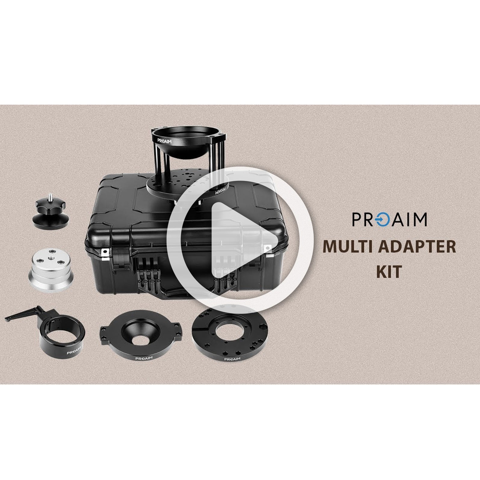 Proaim Multi Adapter Kit (Mitchell – Euro/Elemac - Bowl) for Camera Ri