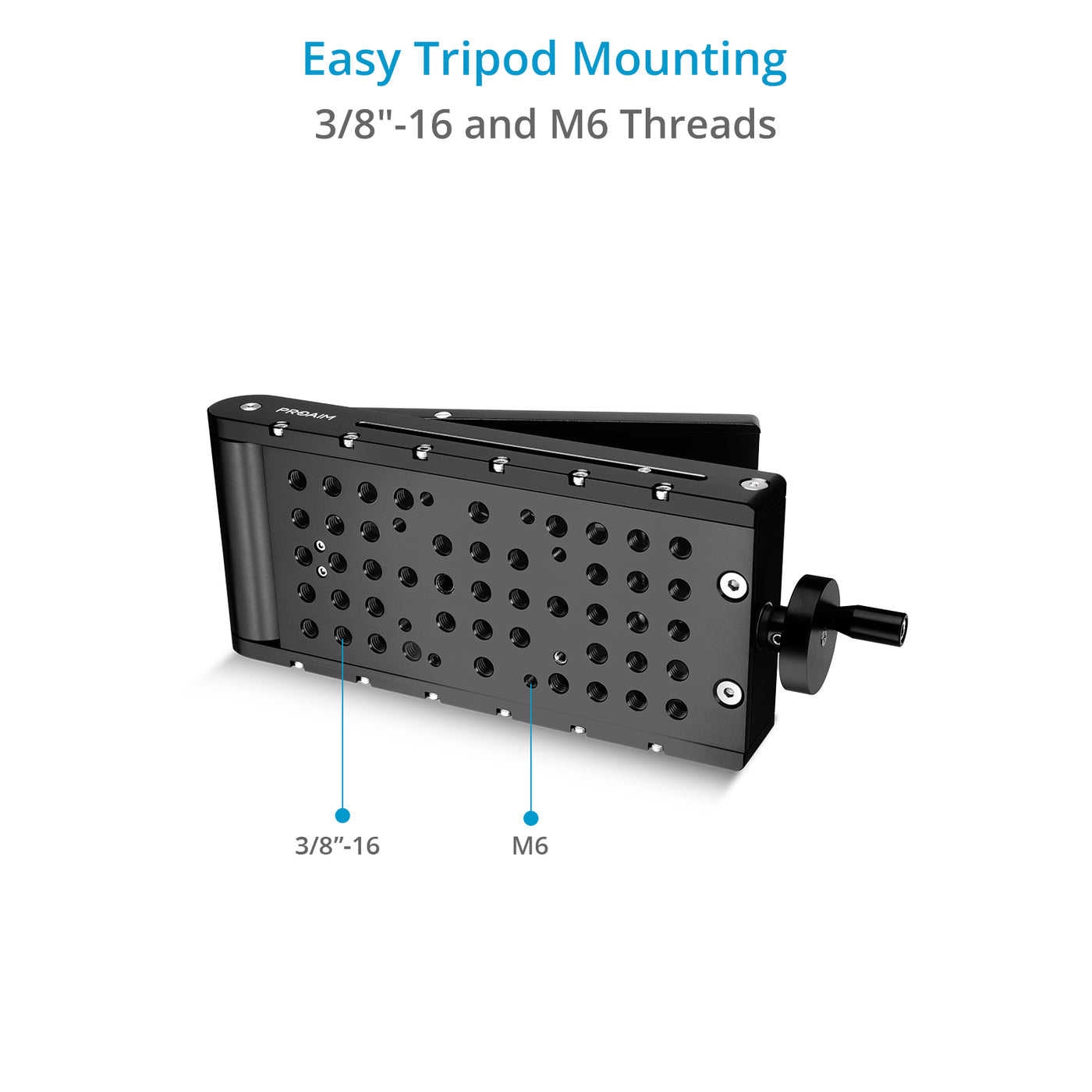 Proaim MicroTilt Wedge Camera Plate | Auto-Lock Tilt, Range: 0-106 ...