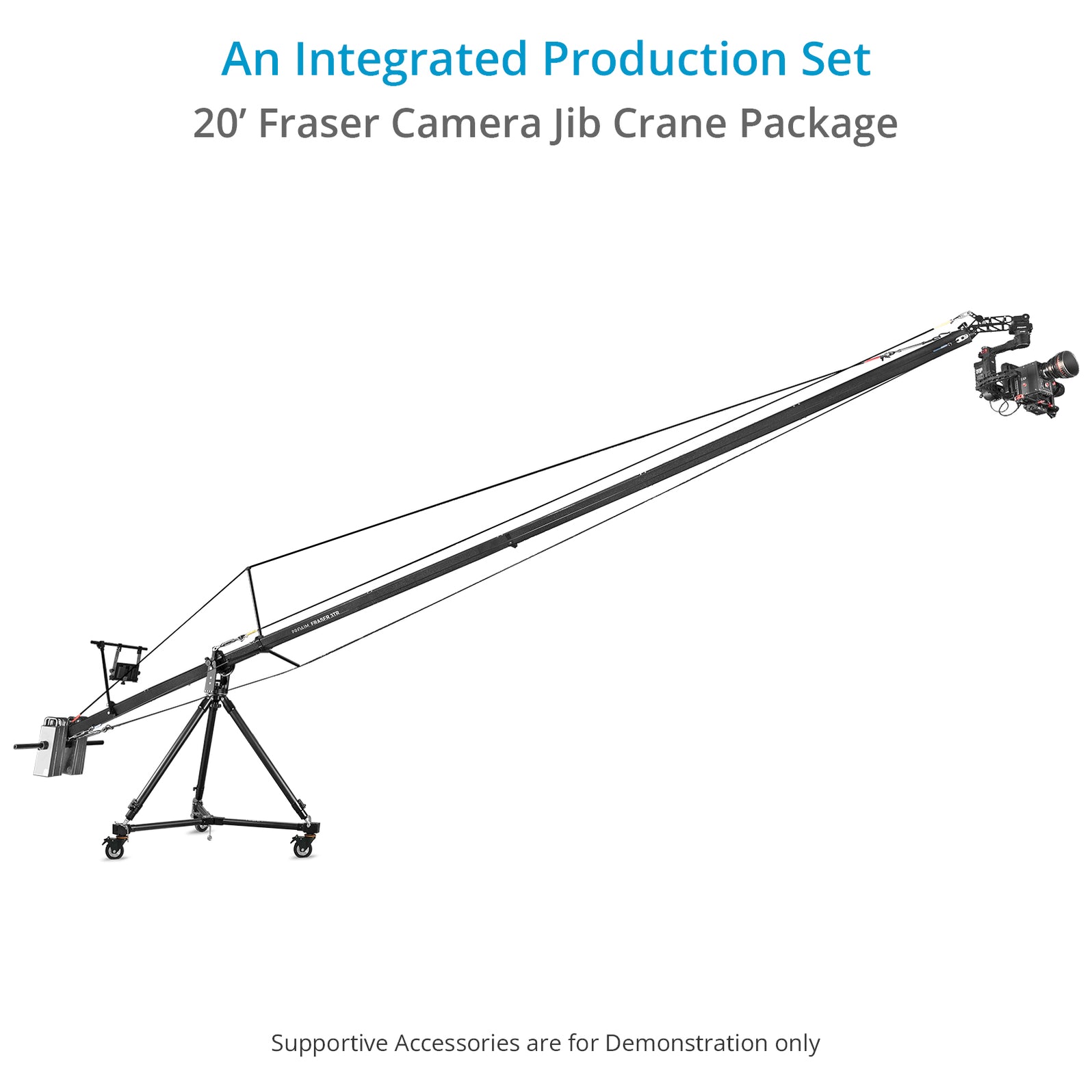 Proaim 20’ Fraser Camera Jib Crane Package for | Proaim USA