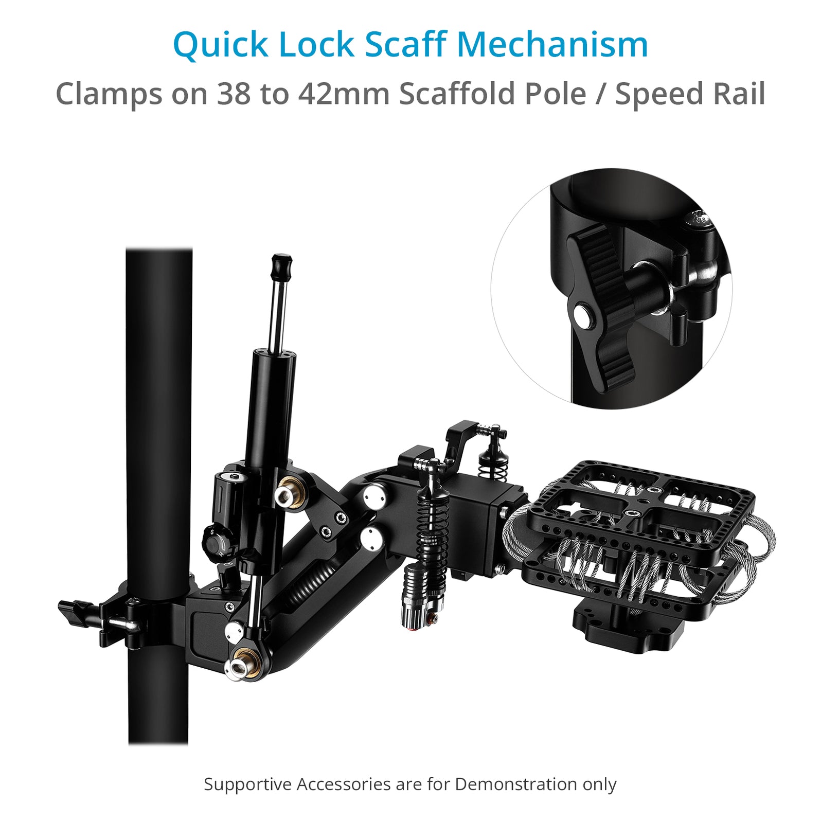 Proaim Airwave V5 Camera Vibration Isolator Arm (6.61 to 15.4lb) for S