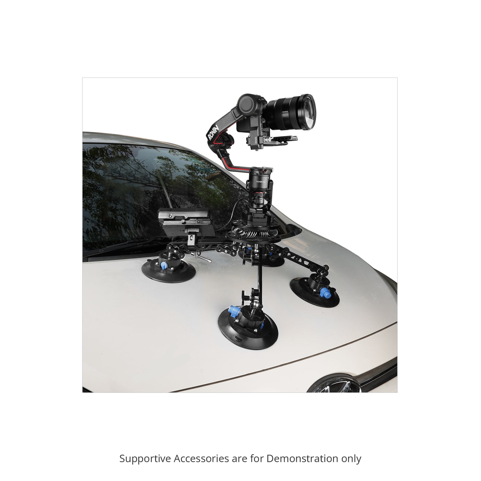 Proaim Ballpro Camera Suction Car Mount w Vibration Isolator for Gimba