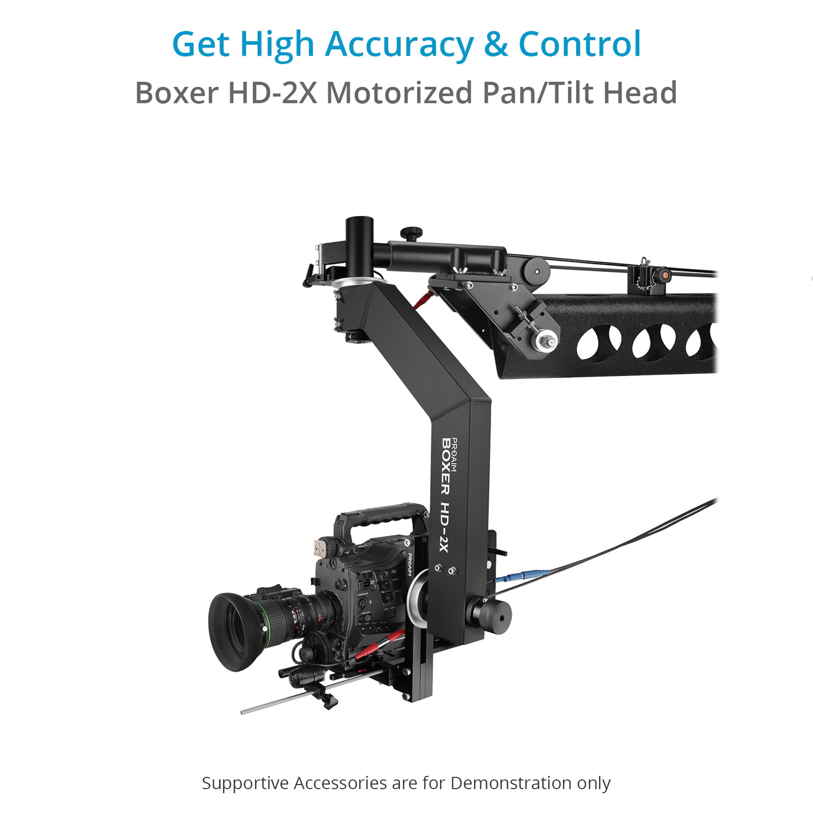 Proaim Boxer HD-2X Motorized Pan/Tilt Head for | Proaim USA