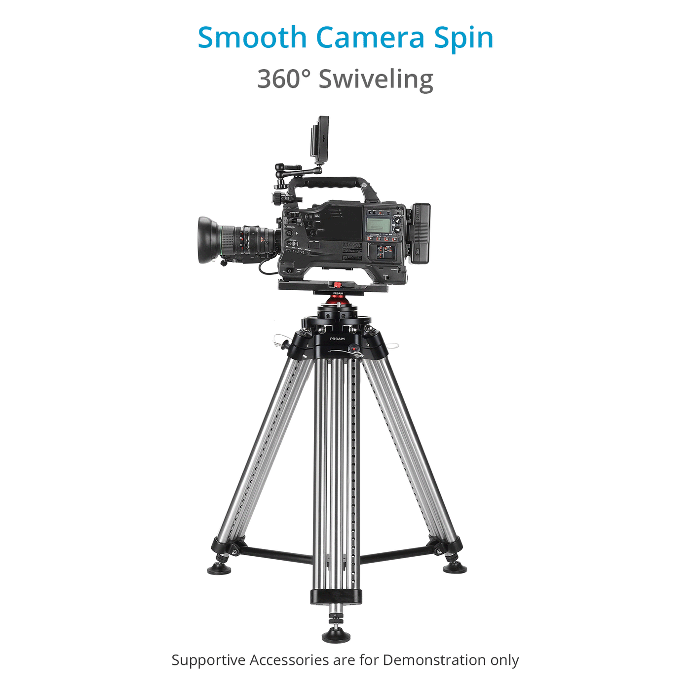 Proaim Camera Support Leveling Base – Mitchell | Proaim USA