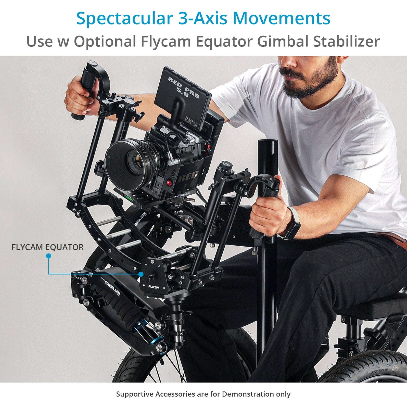 Proaim Cinema Pro Arm & Vest for Handheld Camera Stabilizers. Payload ...