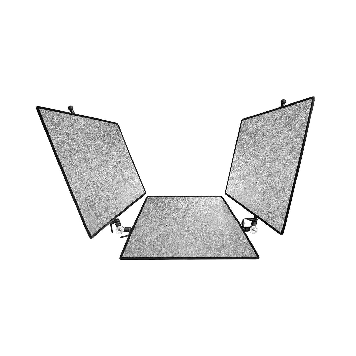 Proaim Cube Trio-Reflector w Reversible Silver/White Panels for Photography