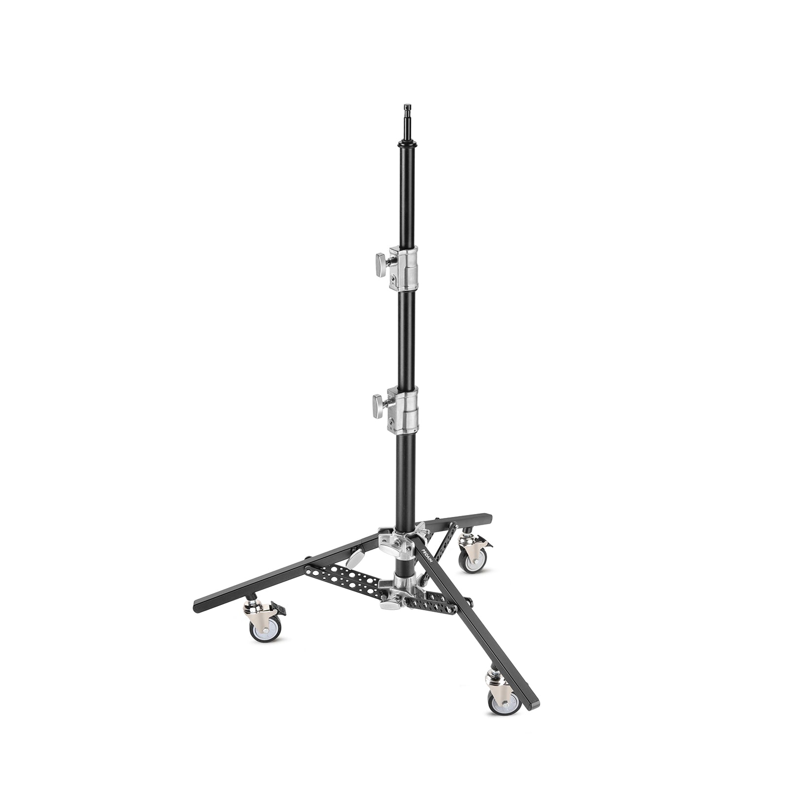 Proaim 6.16ft Double Riser Rolling Monitor Stand with 5/8” Mount