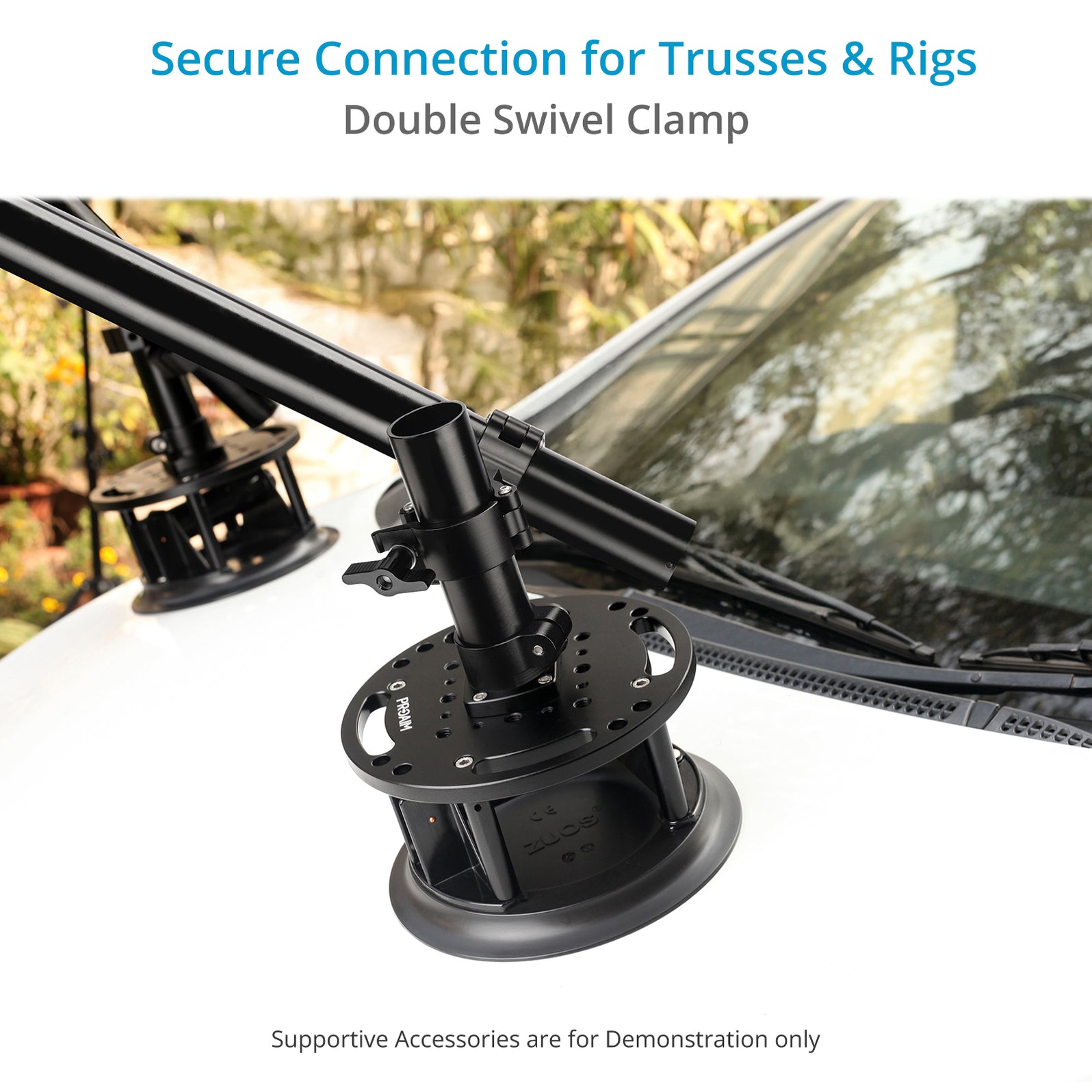 Proaim Double Swivel Truss Clamp for 38-42mm Speed Rails / Scaffold Poles