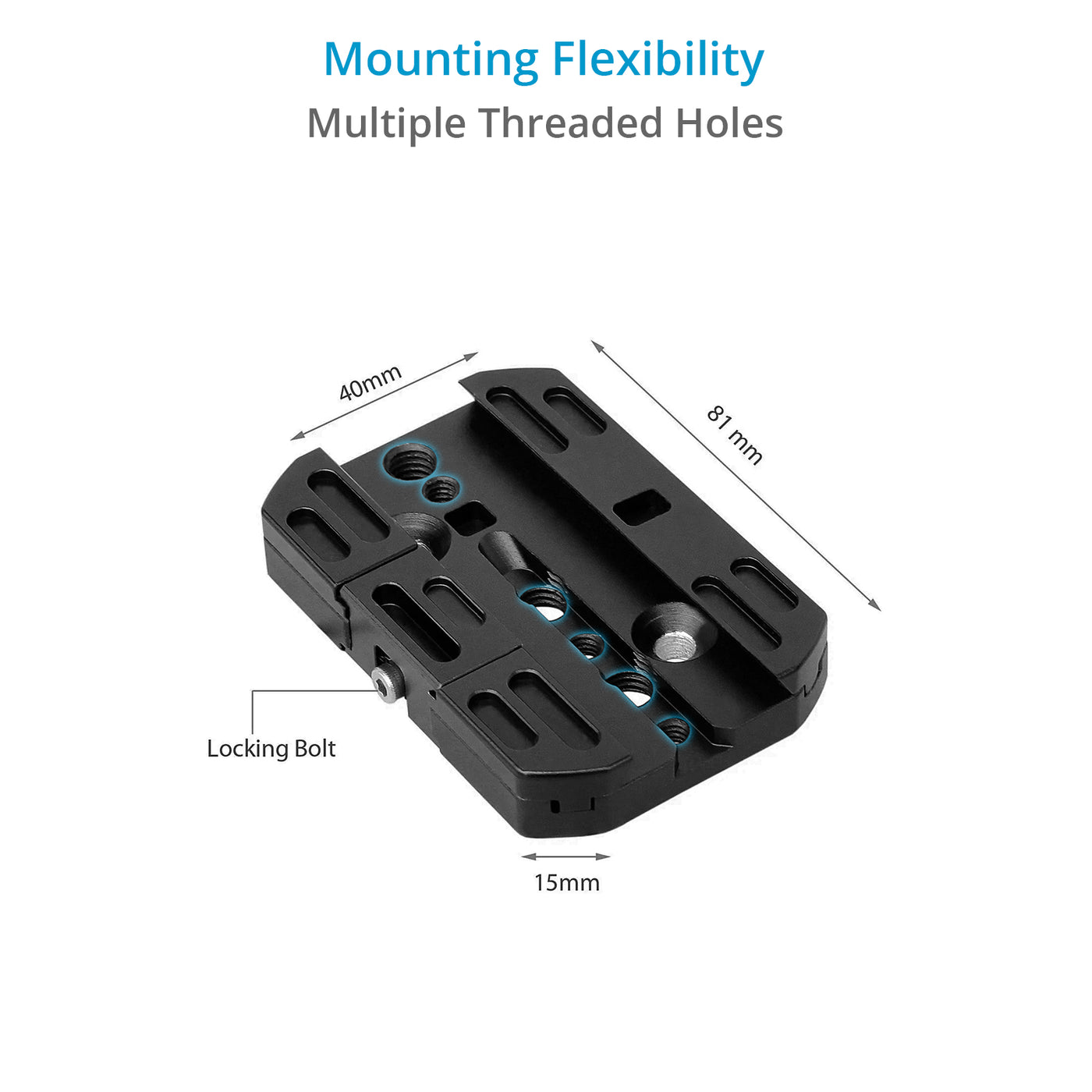 Proaim Mitchell Collar & Castle Nut w Quick Release for Camera Gimbal