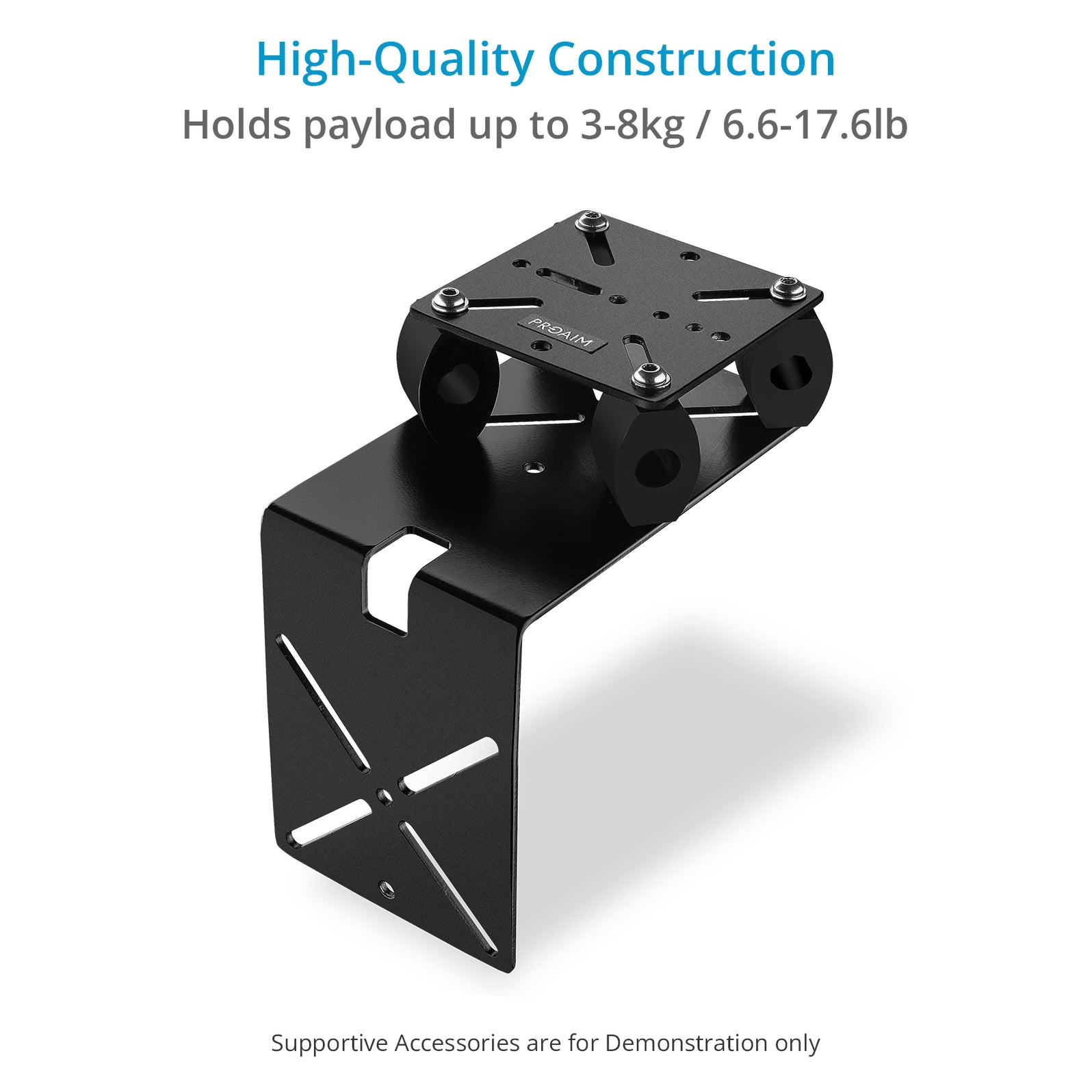 Proaim PTZ-10 Mount for PTZ Cameras - Vibration Isolator with L-shaped