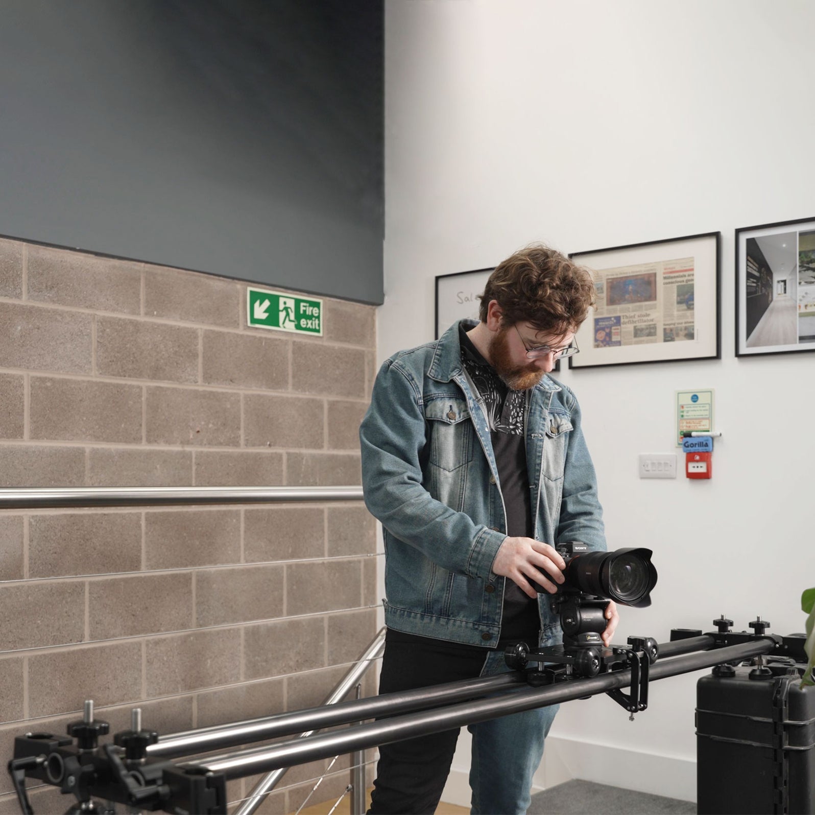 Proaim Polaris Mini Portable Video Camera Dolly w Universal Track Ends