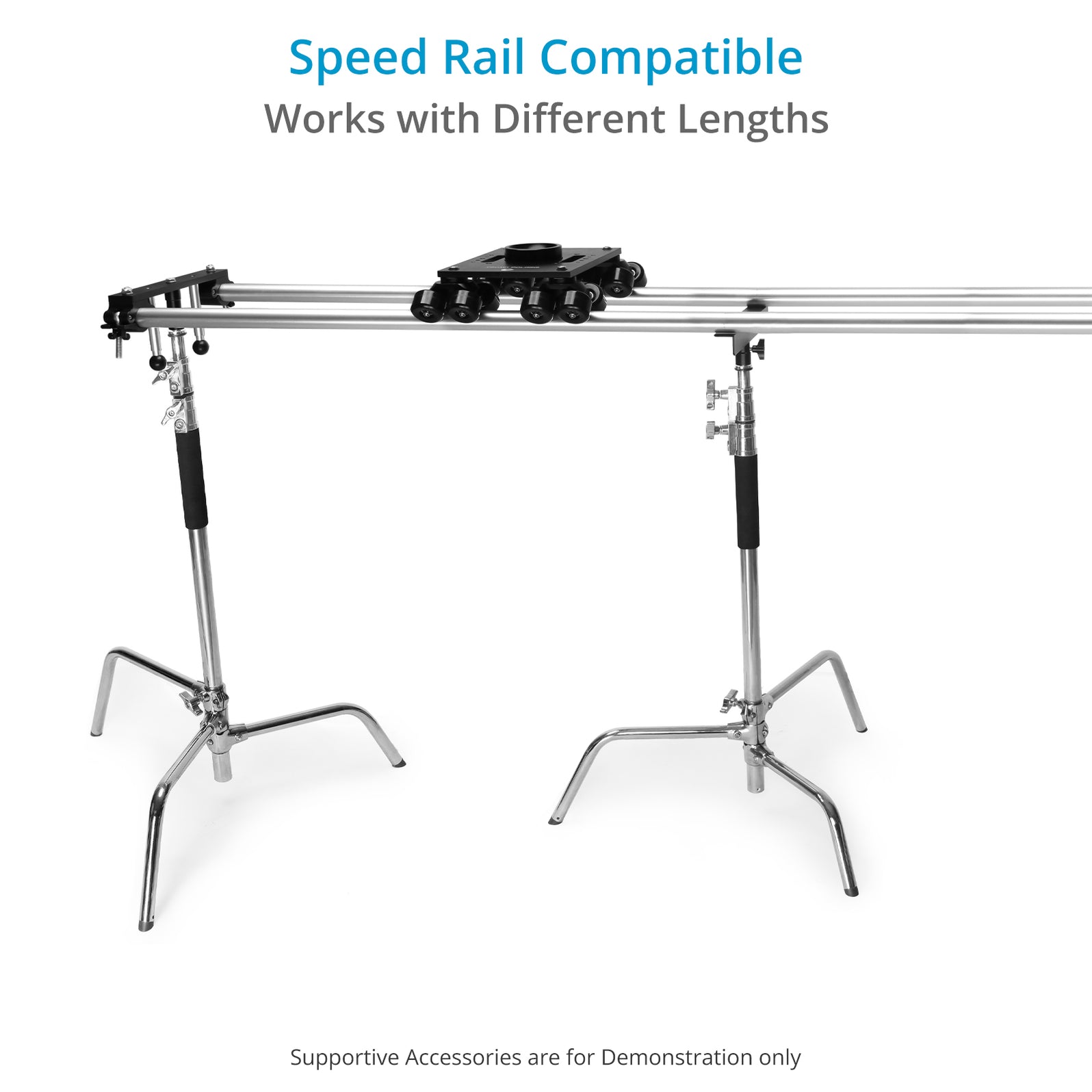 Proaim Polaris Portable Camera Dolly with Track Ends
