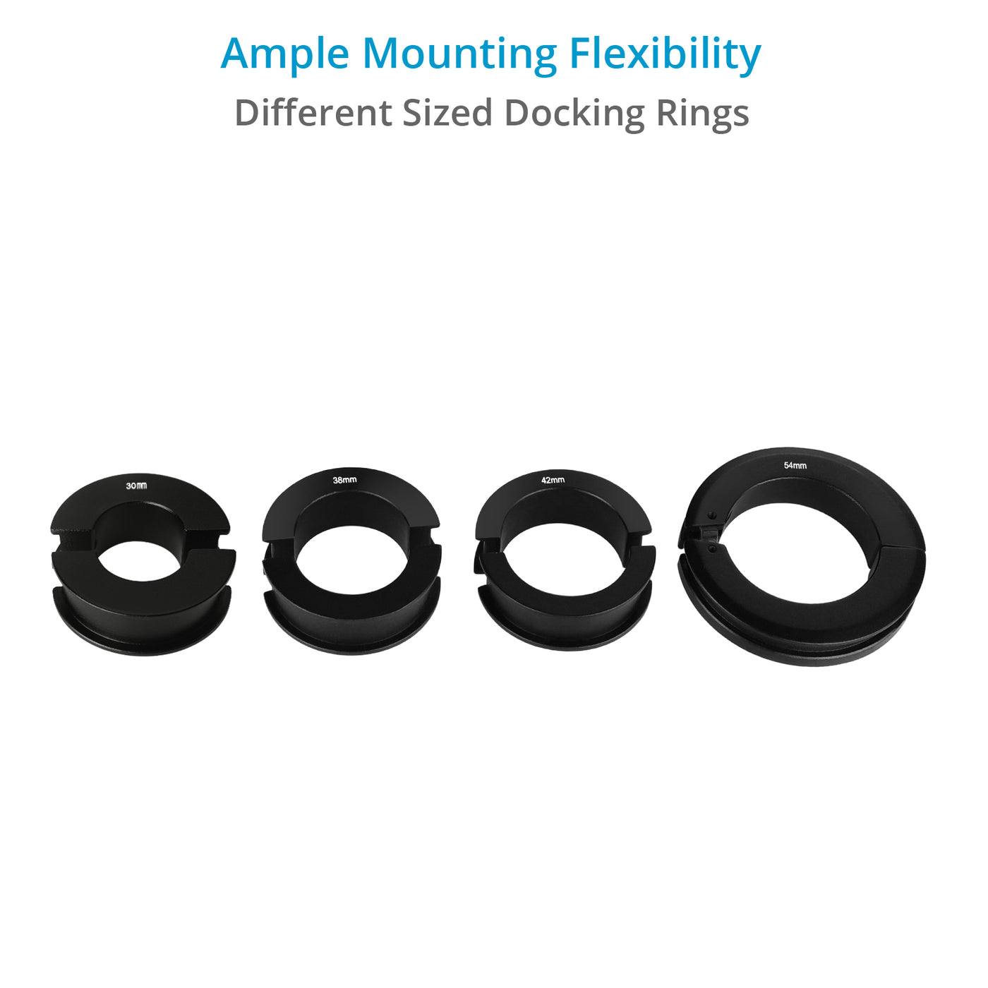 Proaim Ring Docking Bracket for Handheld Camera Stabilizers, Arm & Ves