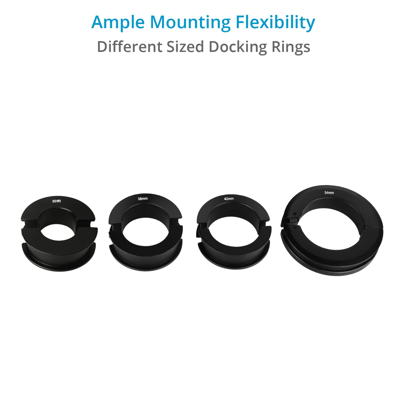 Proaim Ring Docking Bracket for Handheld Camera Stabilizers, Arm & Ves