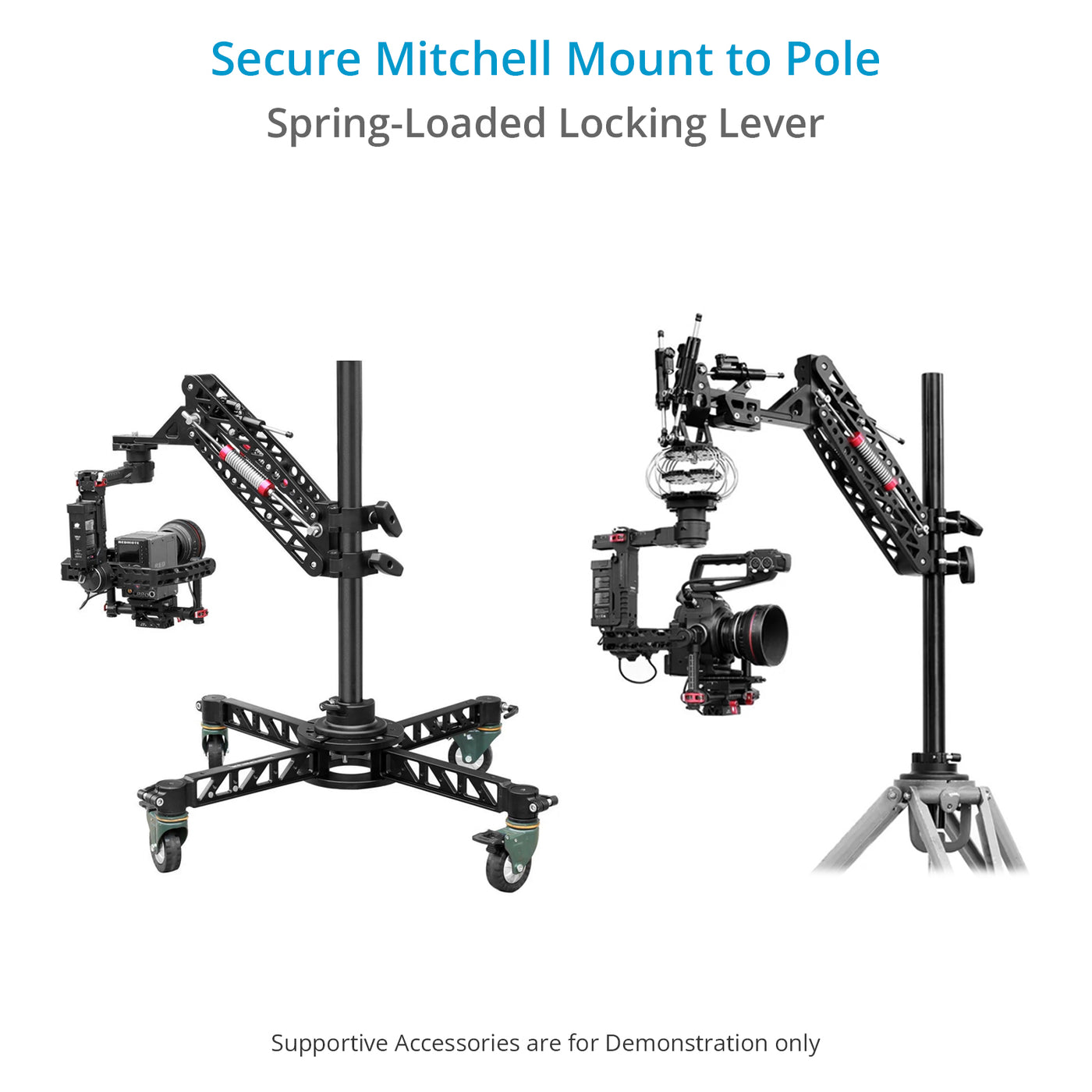 Proaim Scaffold Pole with Mitchell Mount for | Proaim USA