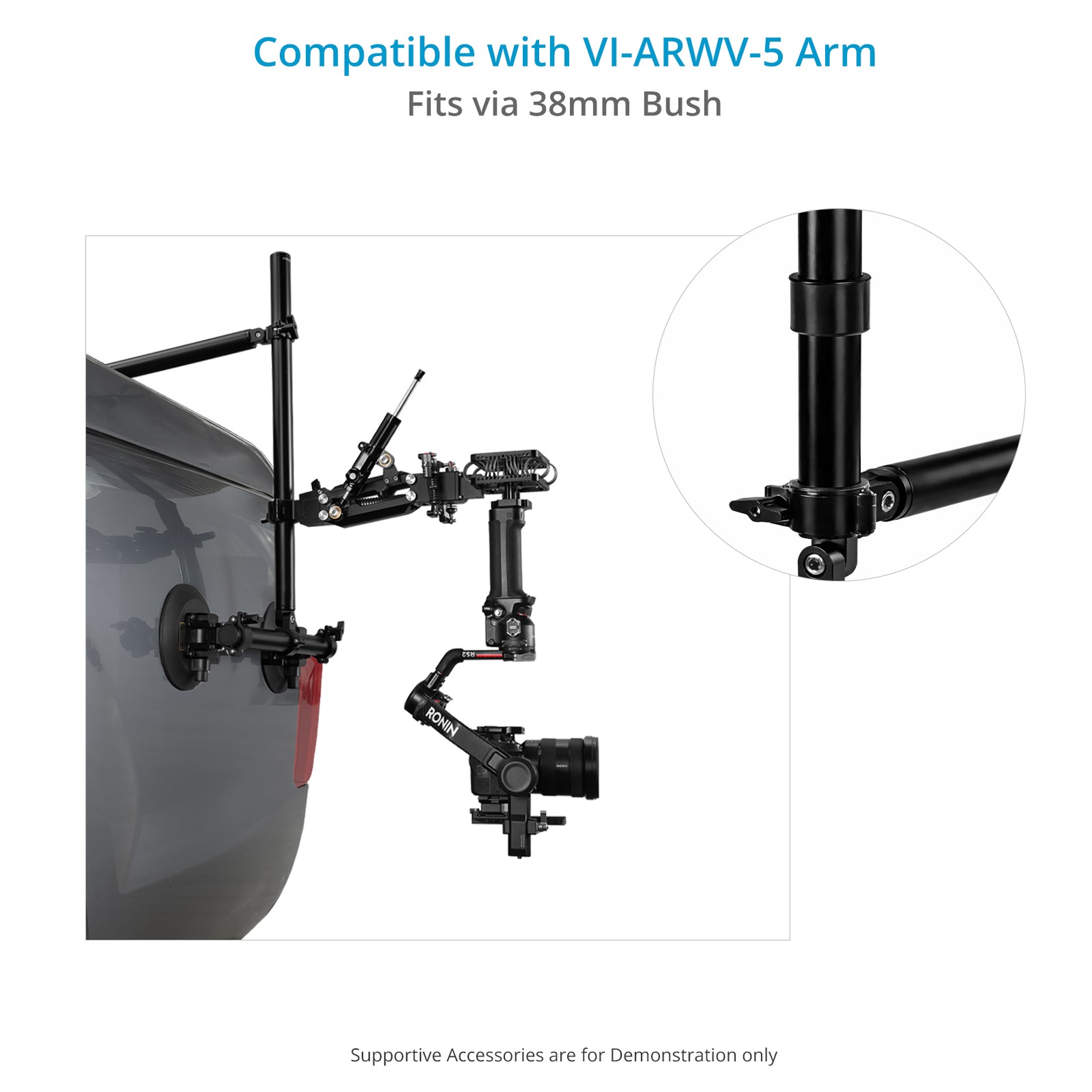 Meta Title-Proaim SnapHold Camera Car Mounting System | 15kg/33lb Payload