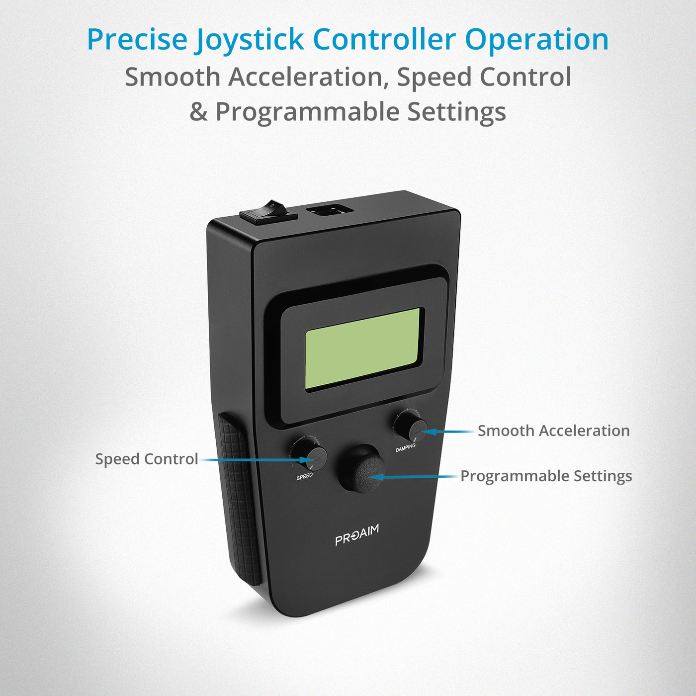 Proaim Turntable 360° Rotating Platform w Joystick Controller | For ...