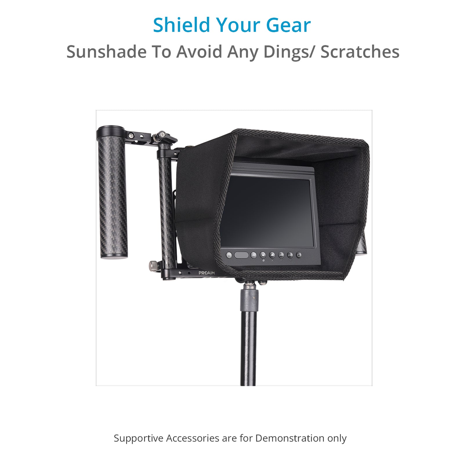 Proaim Universal 9” Camera Monitor Director | Proaim USA