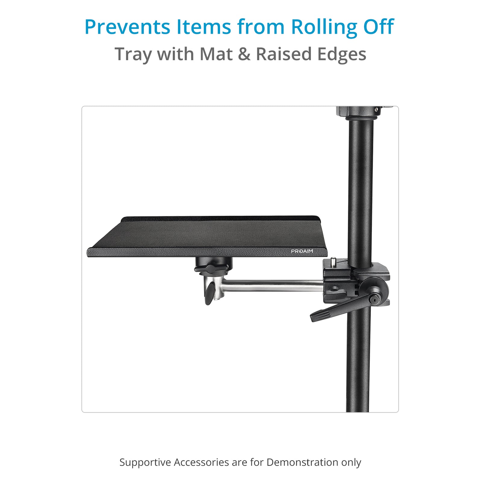 Proaim Utility Tray with Arm & Clamp | Proaim USA