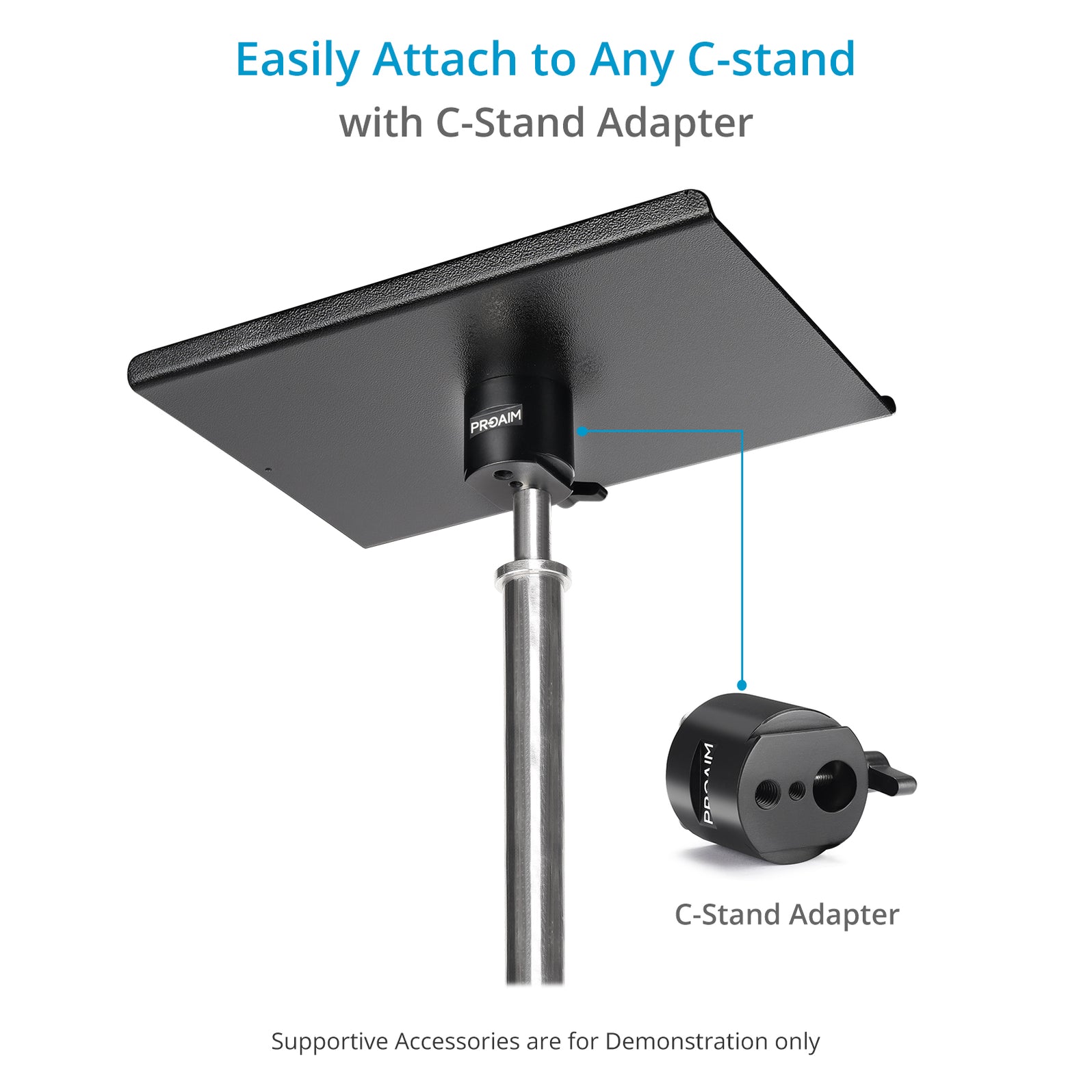 Proaim Utility Tray with Arm & Clamp | Proaim USA
