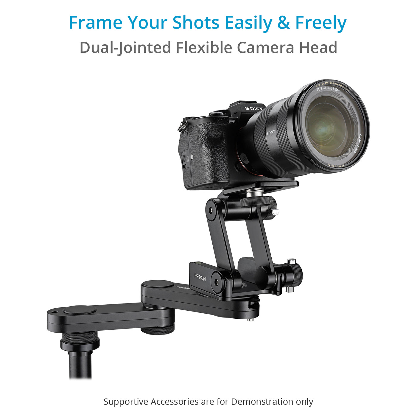 Proaim Z-Tilt Camera Head | 6.8kg/15lb Payload