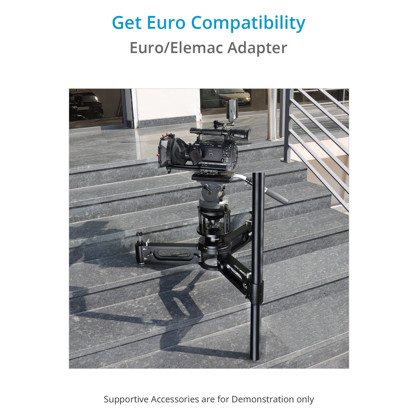 Proaim Marcus Camera Dolly with Mitchell & Euro/Elemac Base| For ...