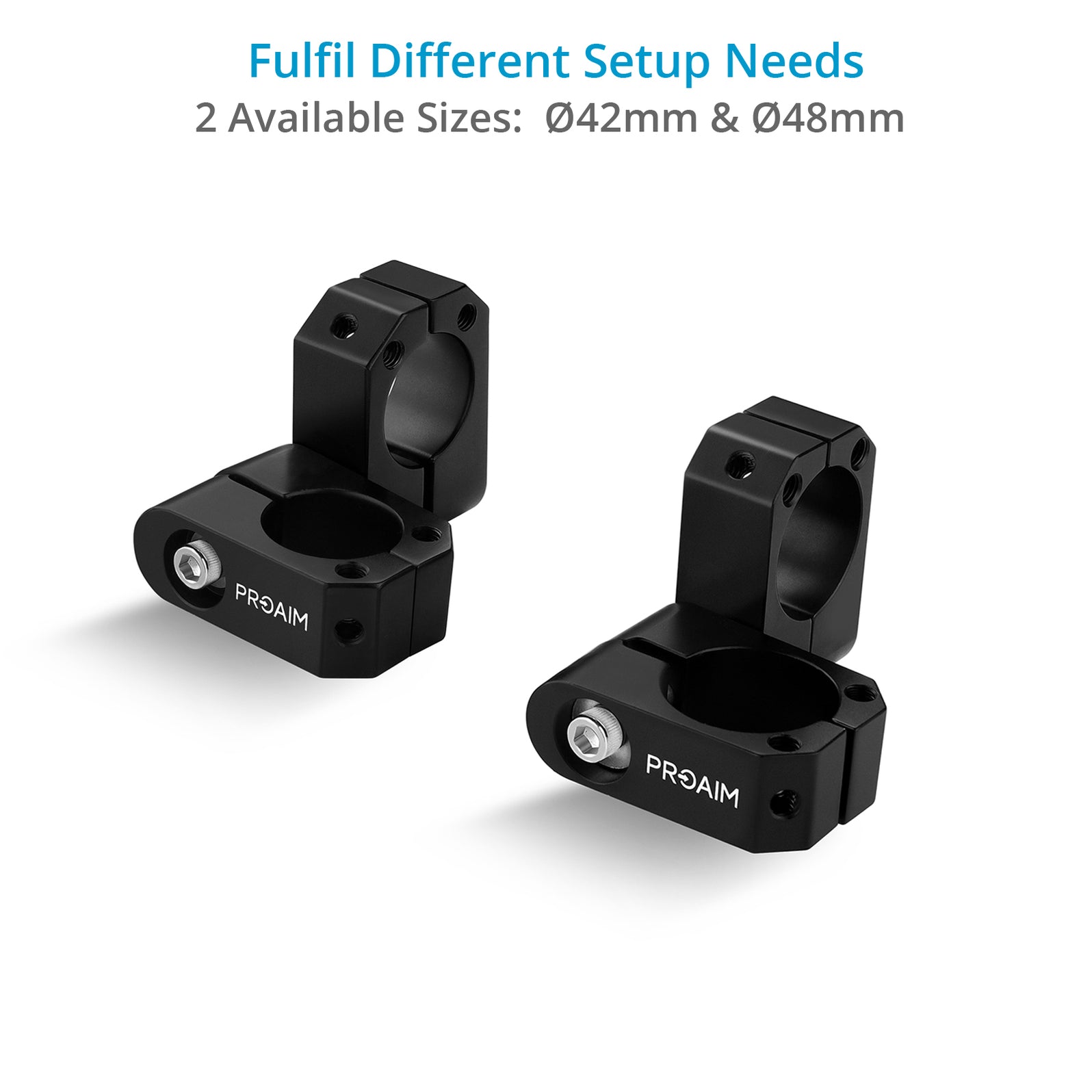 Proaim Dual 360° Rotating Speed Rail Clamp for | Proaim USA