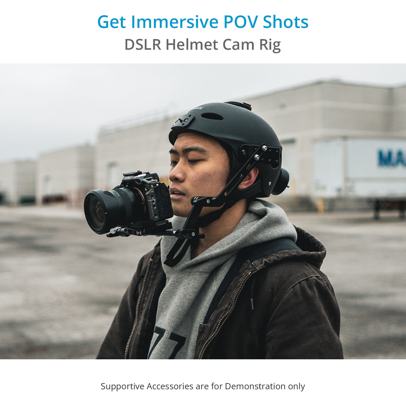 Proaim Surfer Helmet Rig for DSLR Camera / | Proaim USA