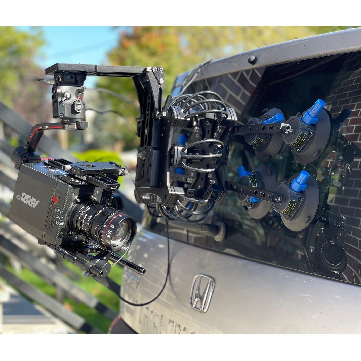 Proaim SuperGrip Suction Car Mount w Vibration Isolator for Camera Gim