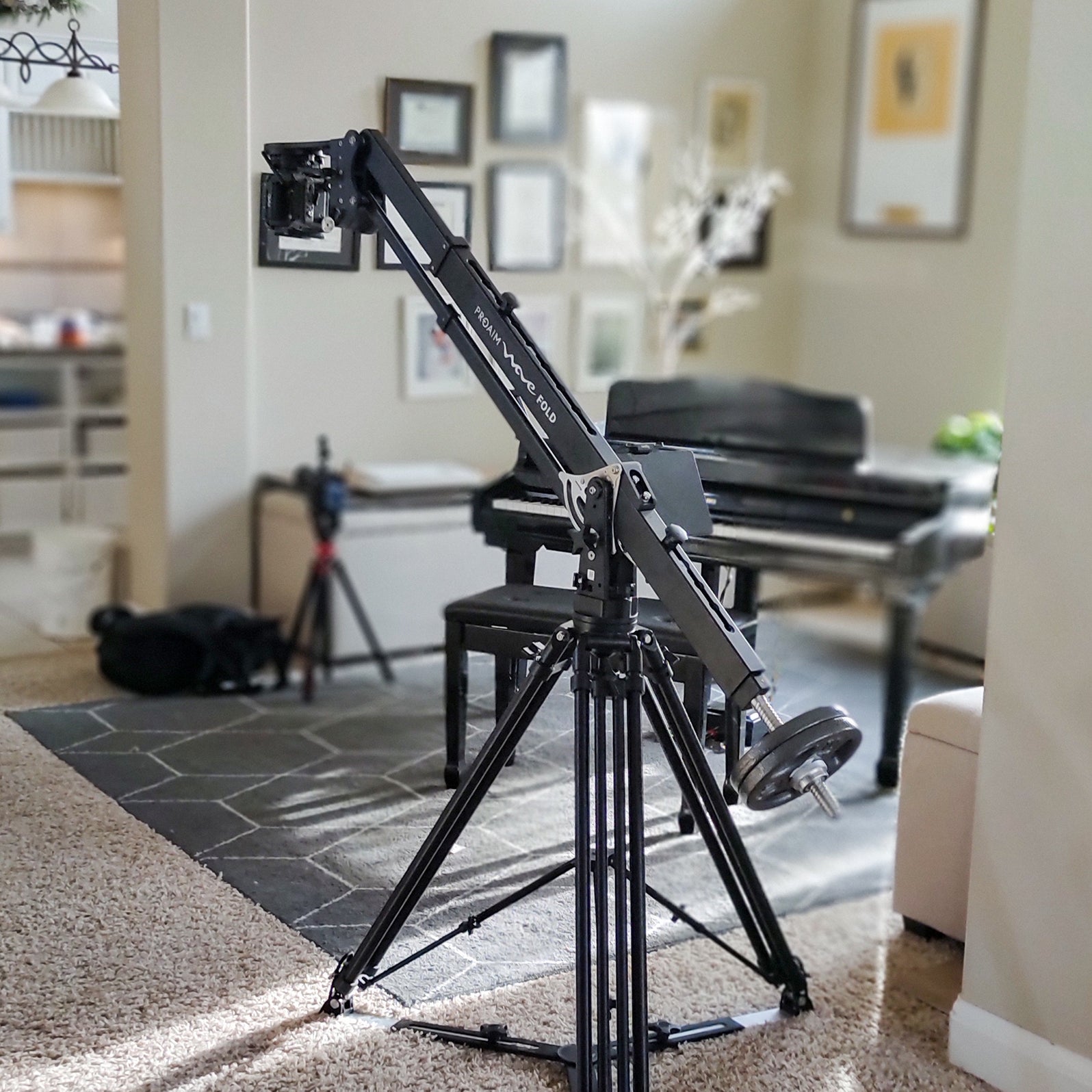 Proaim 7.2ft Wave Fold Video Camera Jib Crane | Proaim USA