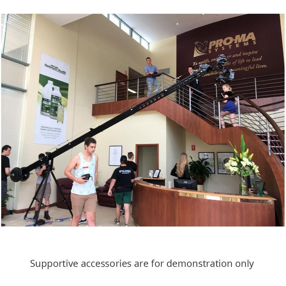 Proaim 40ft Jumbo Film Production Package - Camera Jib Crane w Heavy-D