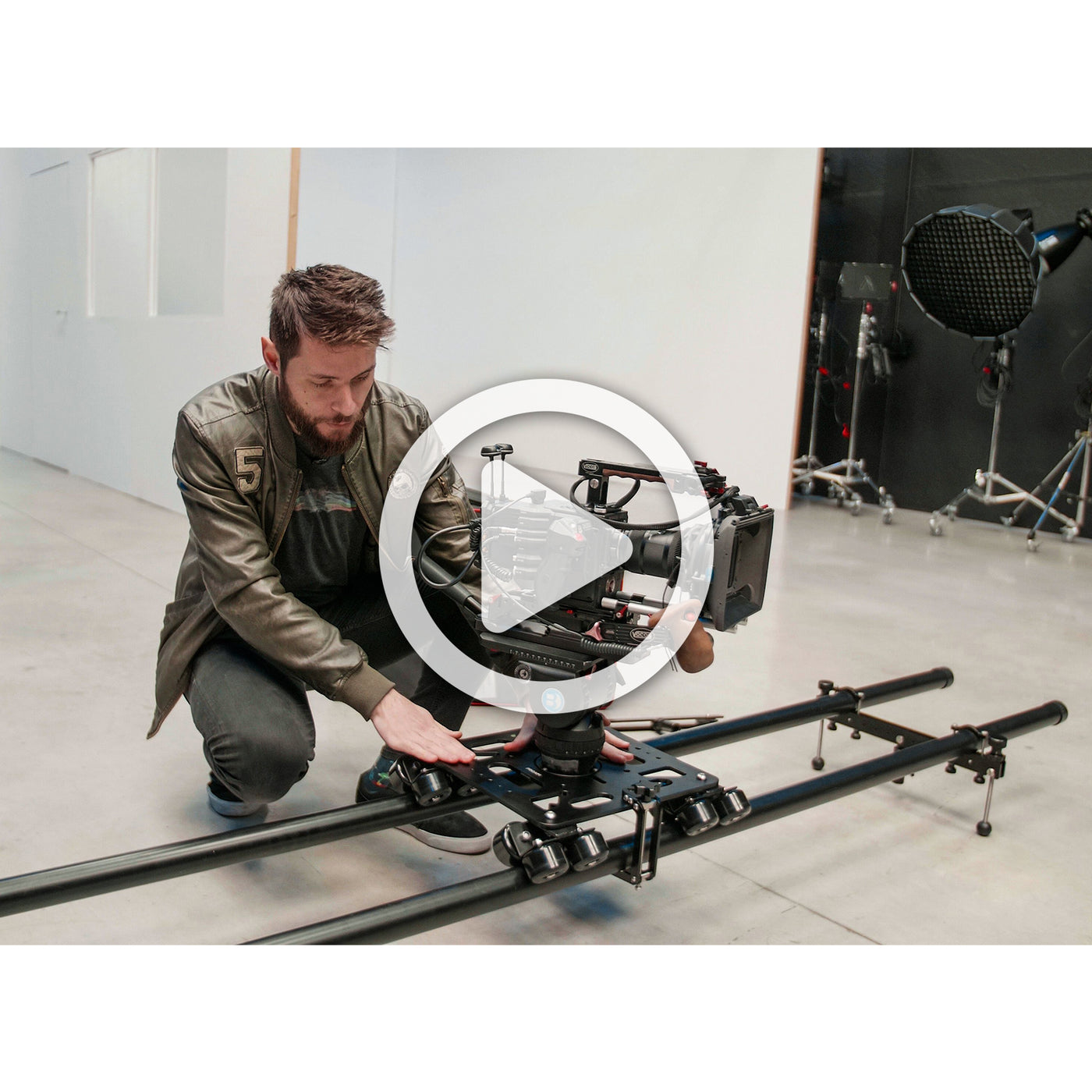 Proaim Breeza Video/Film Camera Dolly Slider with Track Ends