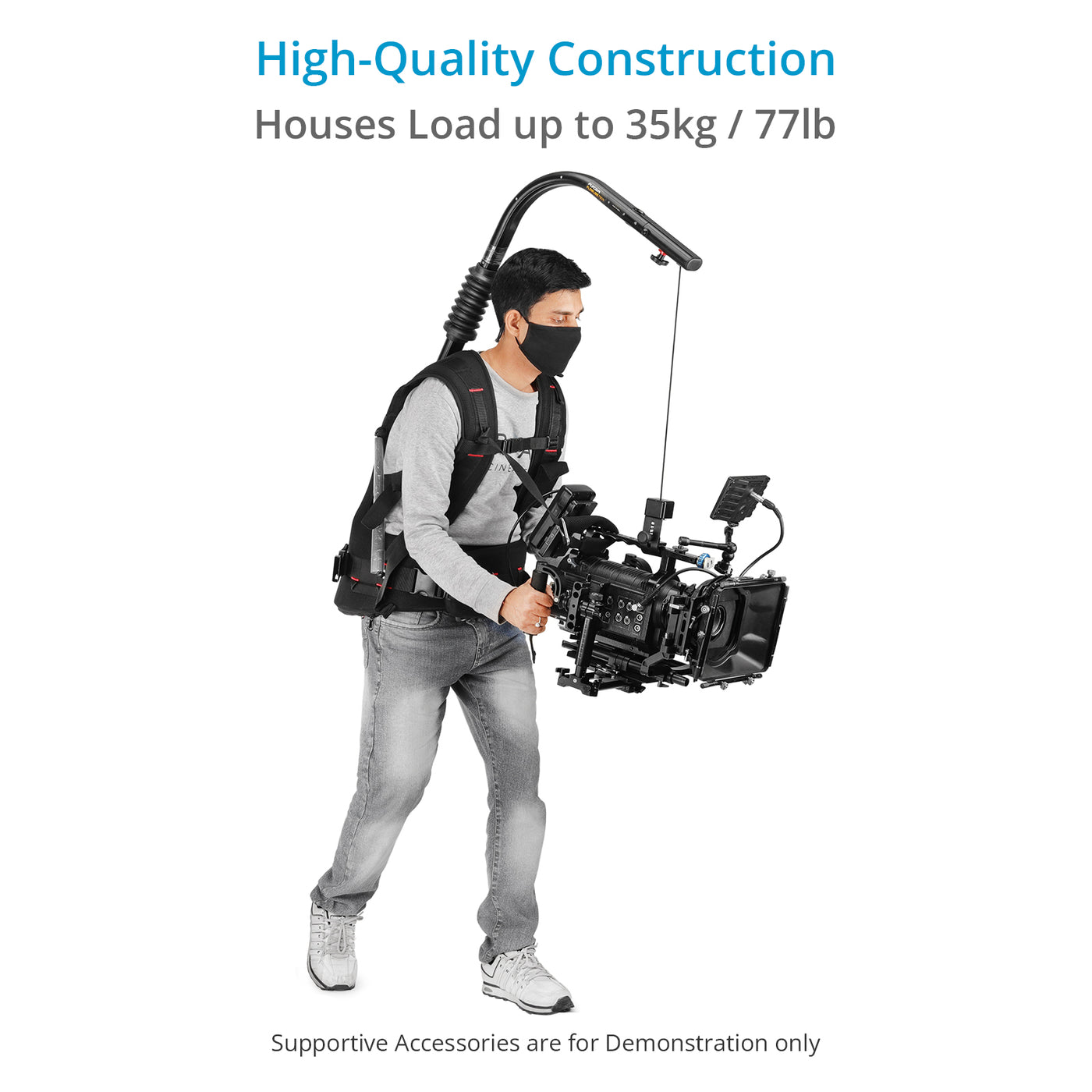 Flycam Equator 3-Axis Handheld Camera Stabilizer for 35kg / 77lb Camer