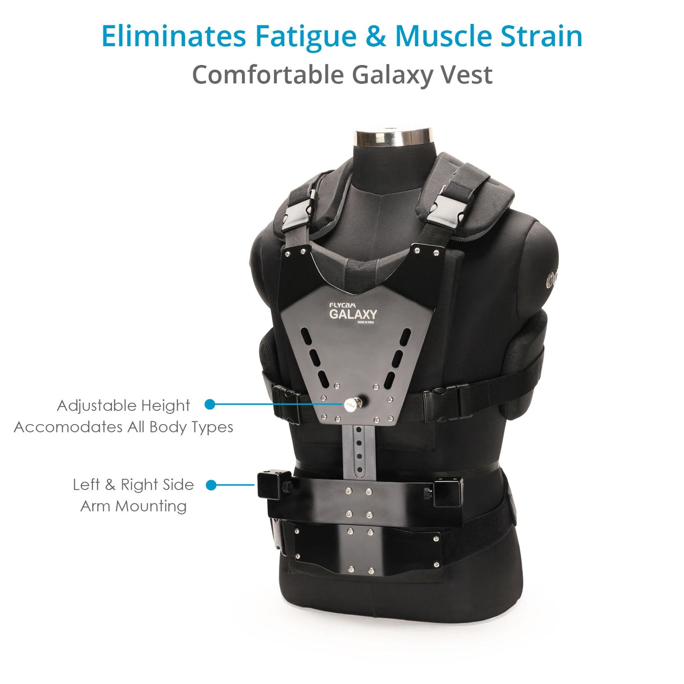Flycam Galaxy Arm & Vest for Handheld Camera | Proaim USA