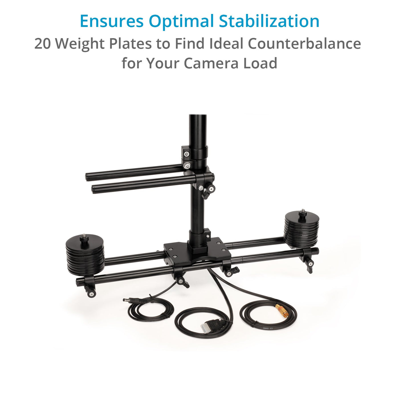 Flycam Zest Pro Electronic Video Camera Stabilizer with Vista-II Arm V