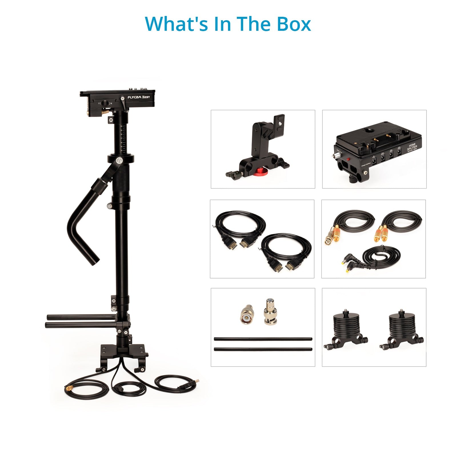 Flycam Zest Pro Video Camera Stabilizer with | Proaim USA
