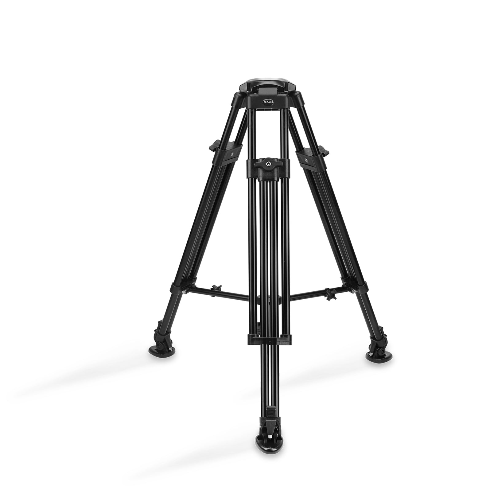Proaim 100mm Bowl Head Tripod Stand W Rubber Tripod Shoes