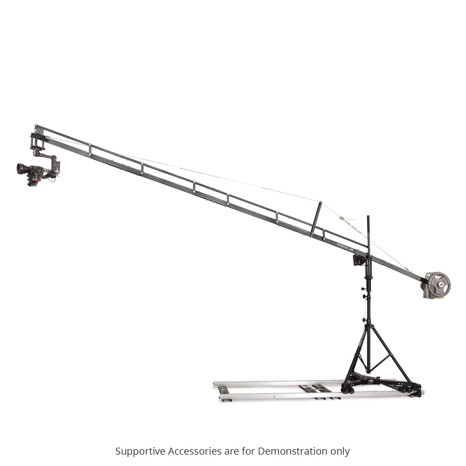 Proaim 18ft Camera Crane Jib Arm for 3-axis Gimbals, Pan-Tilt & Fluid
