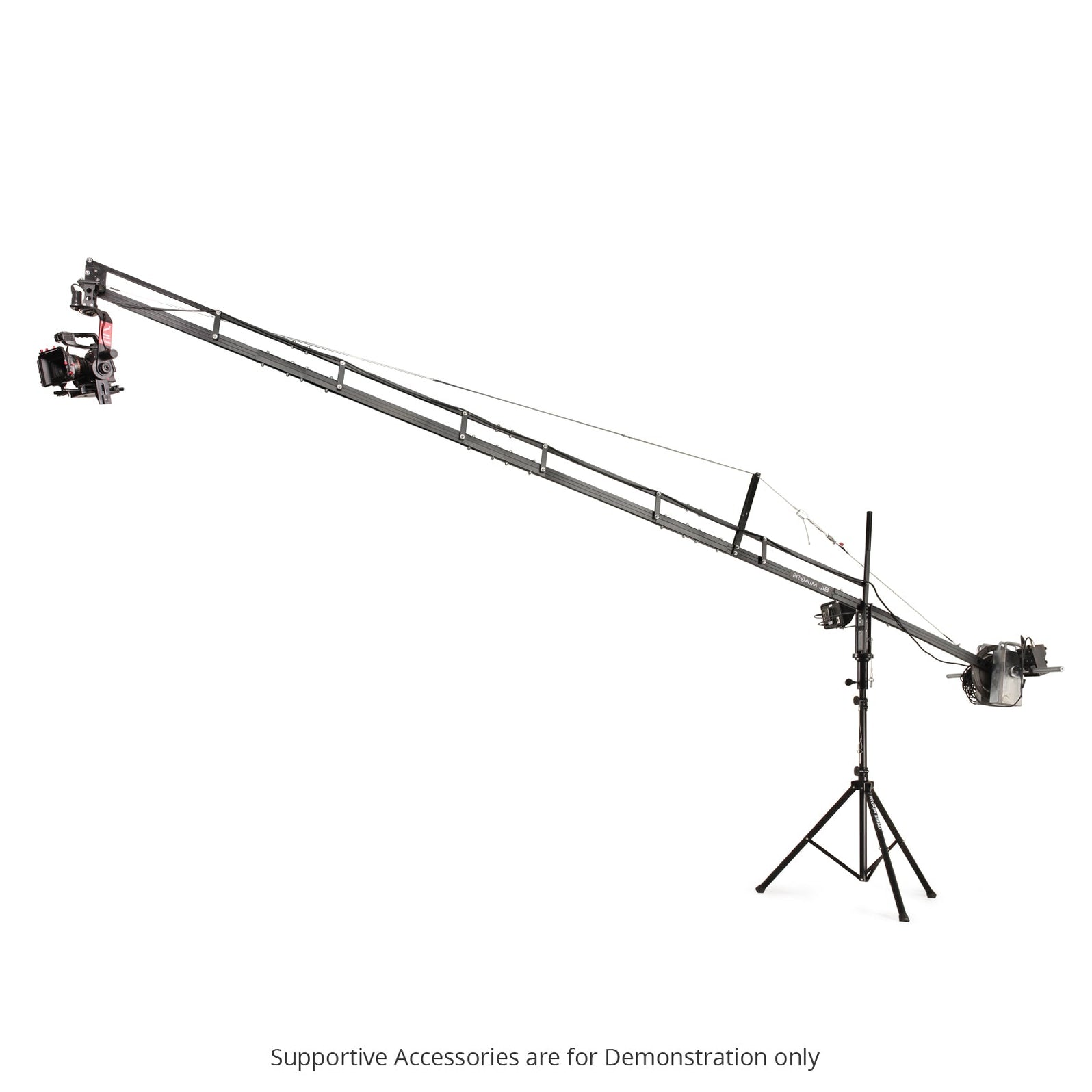 Proaim 18ft Camera Crane Jib with Stand for Gimbals, Pan-Tilt & Fluid