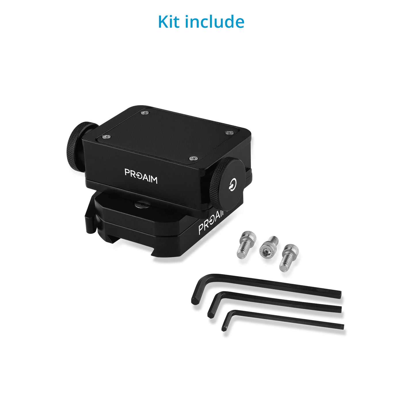 Proaim 3TR Mount for Proaim 6m/20ft Fraser Camera Jib Crane | For Moun