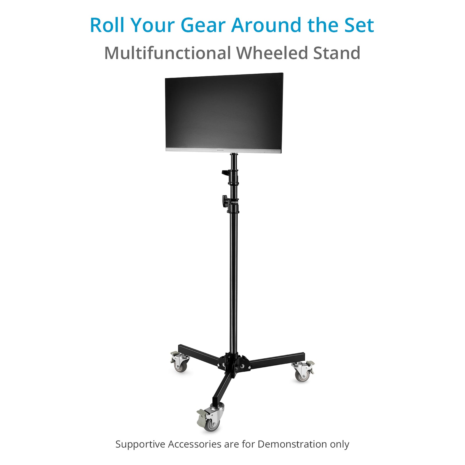 Proaim 5/8” Folding Wheel Base Stand for | Proaim USA