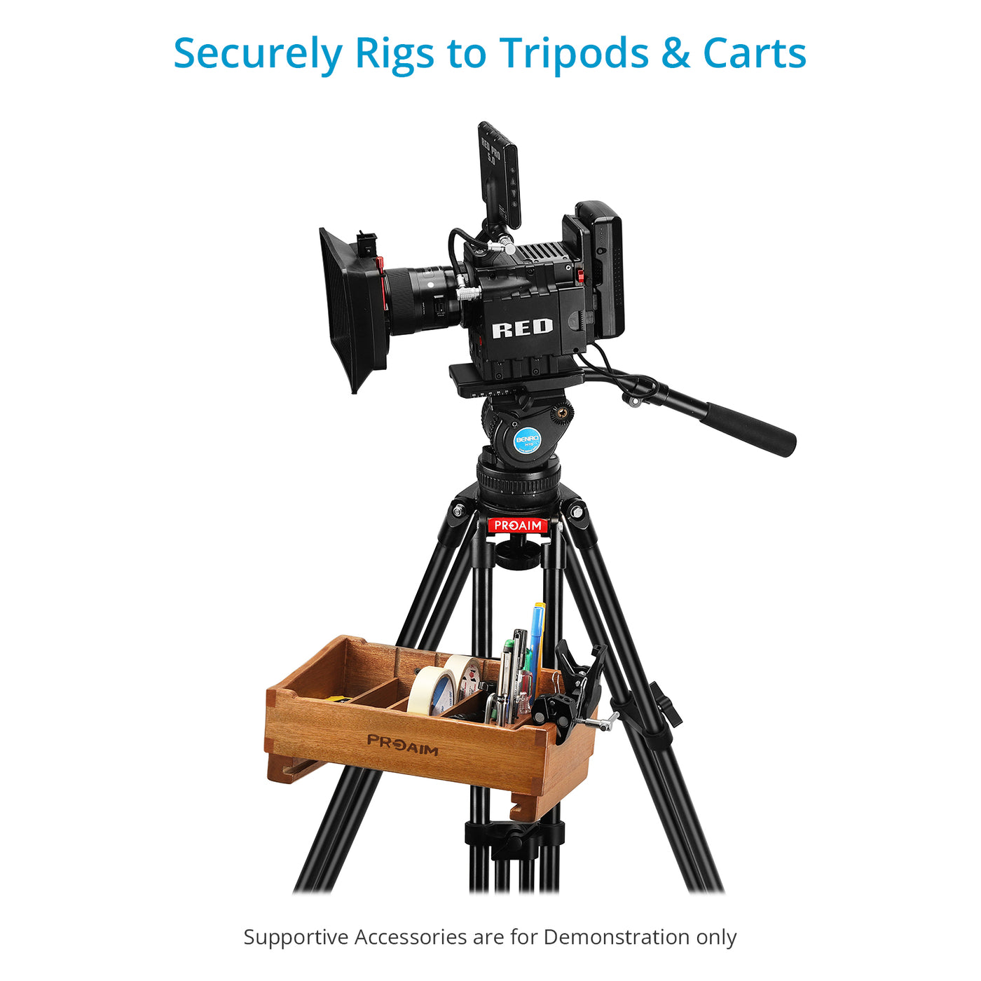 Proaim Camera Assistant Front Wooden Box for | Proaim USA